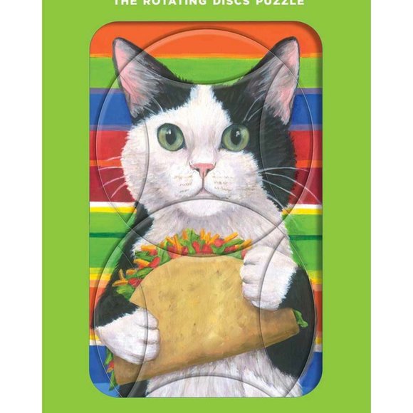 Games | Twin Spin Taco Cat The Rotating Discs Puzzle Nib | Poshmark